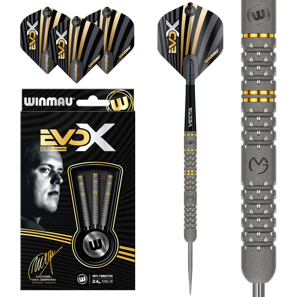MVG Evo-X 90% Tungsten Darts – British Darts