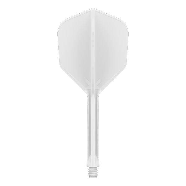 K-Flex Shape No.6 Flight & Shaft White – British Darts