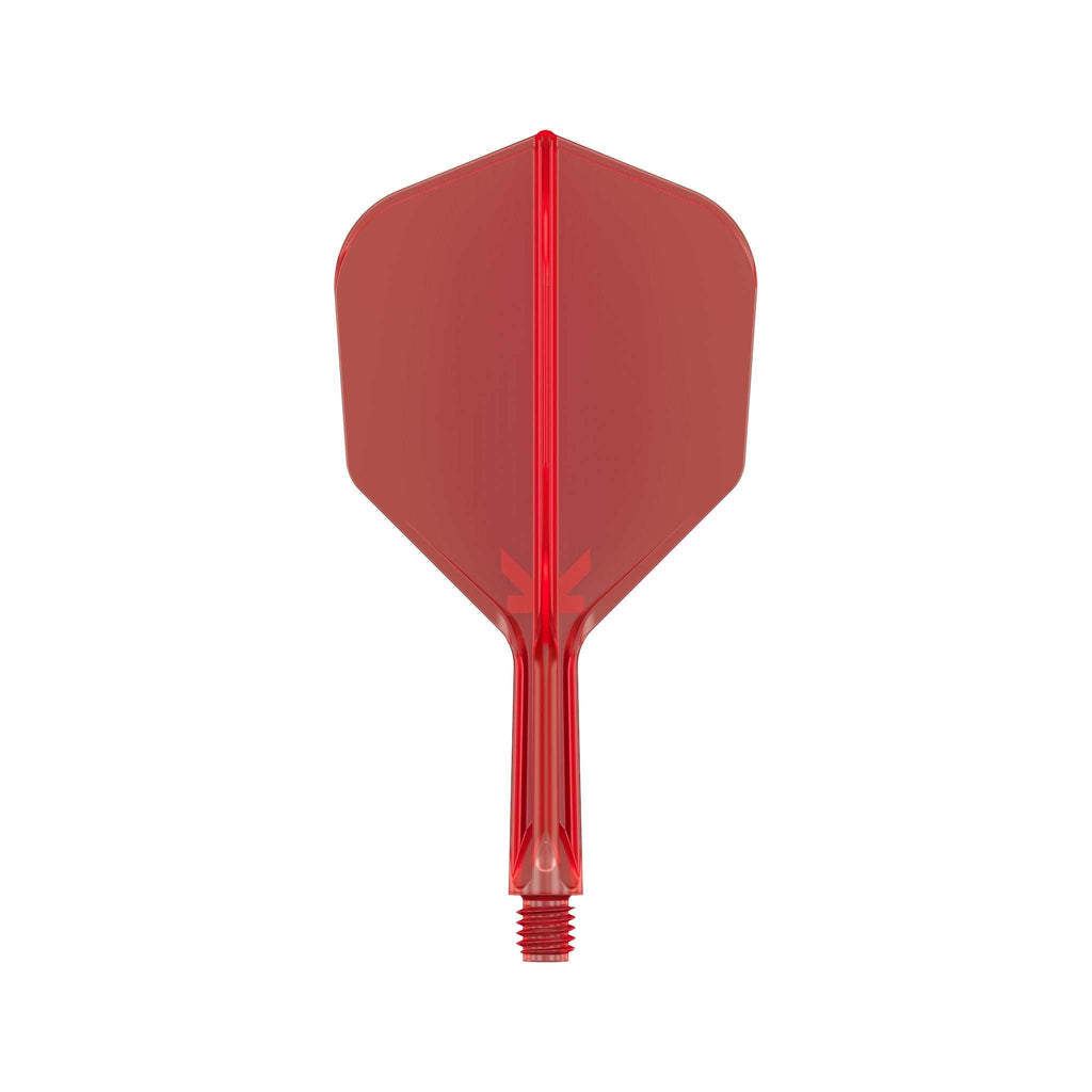K-Flex Shape No.6 Flight & Shaft Red – British Darts