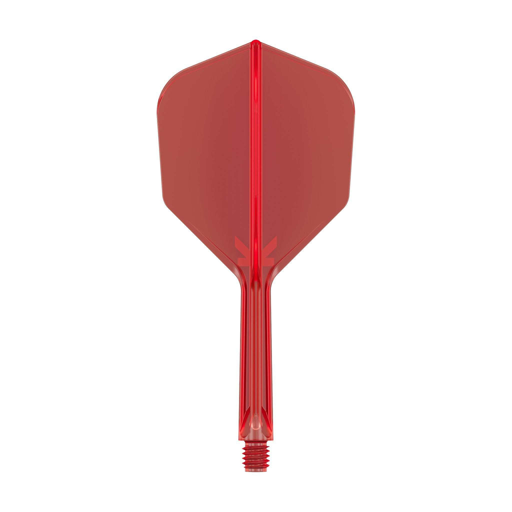 K-Flex Shape No.6 Flight & Shaft Red – British Darts