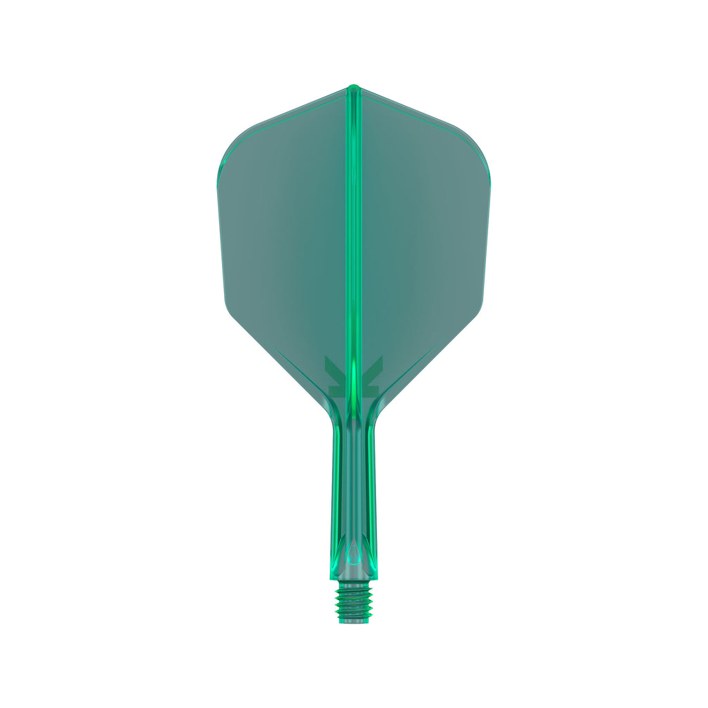 K-Flex Shape No.6 Flight & Shaft Green – British Darts