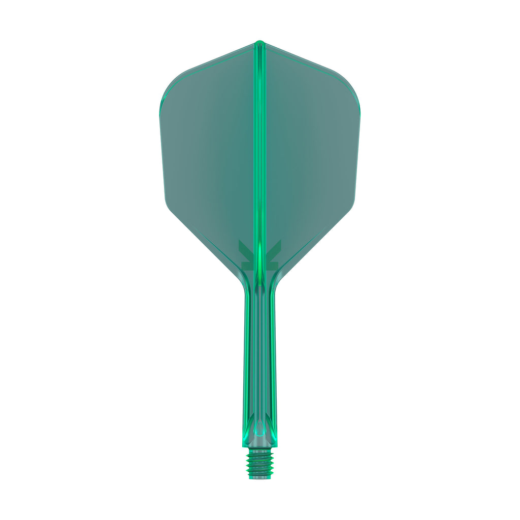 K-Flex Shape No.6 Flight & Shaft Green – British Darts