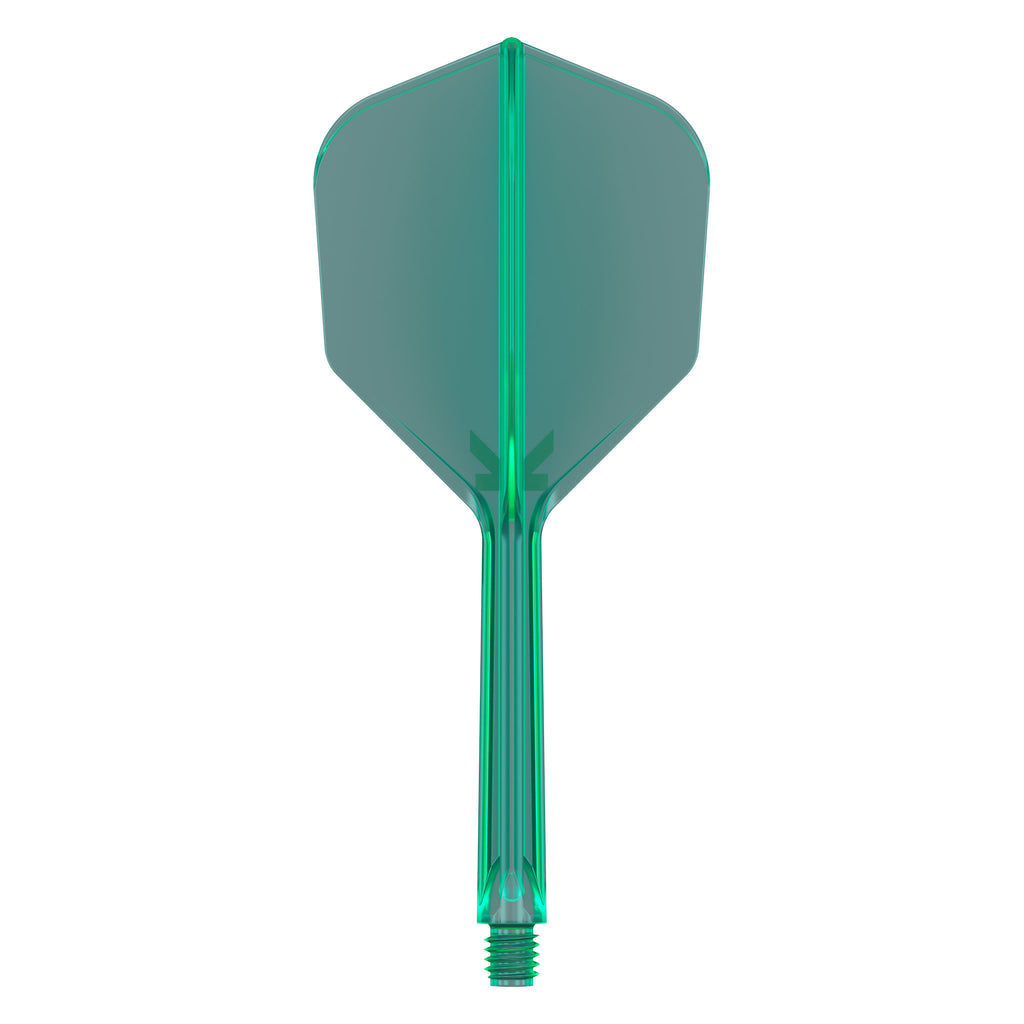 K-Flex Shape No.6 Flight & Shaft Green – British Darts