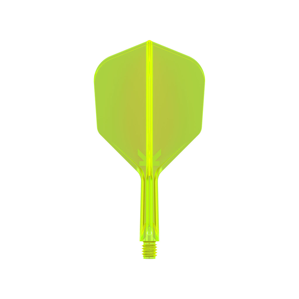 K-Flex Shape No.6 Flight & Shaft Yellow – British Darts