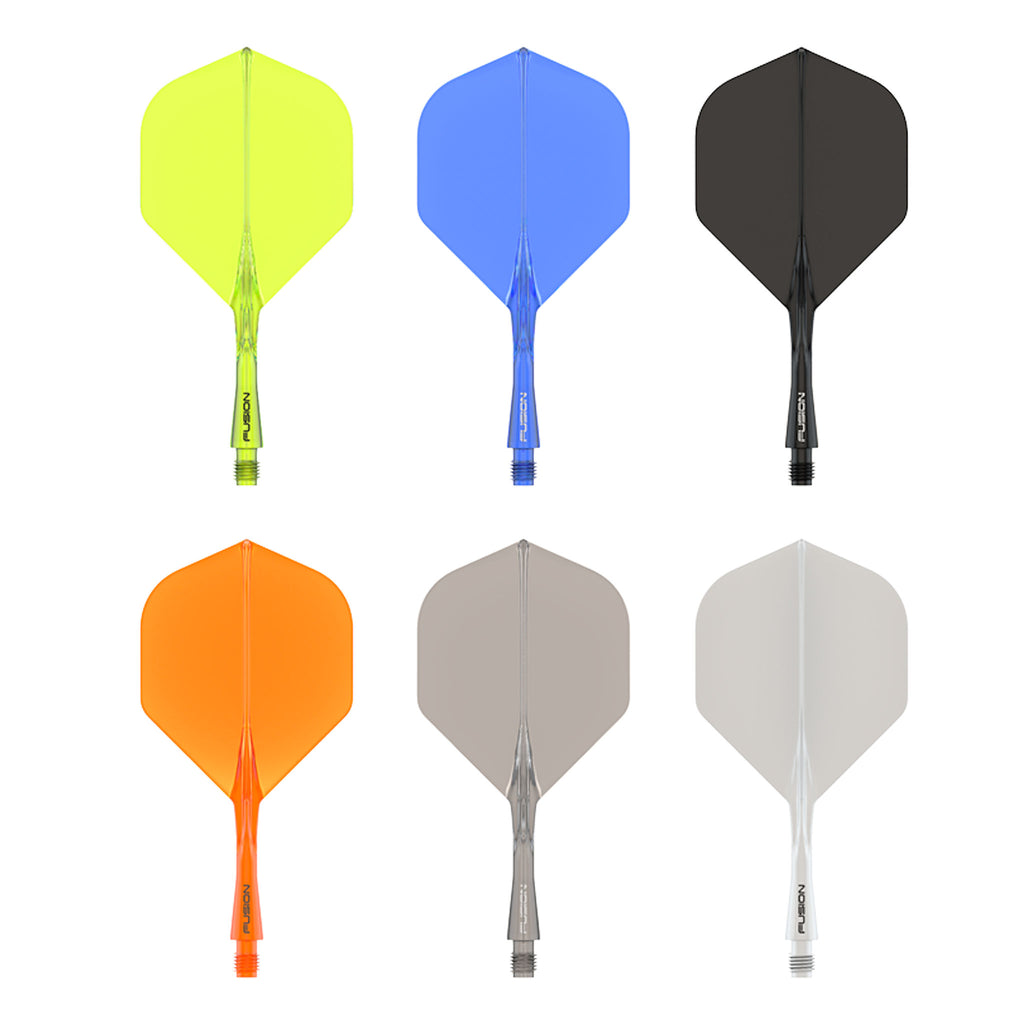 Fusion Flight & Shaft System Yellow – British Darts
