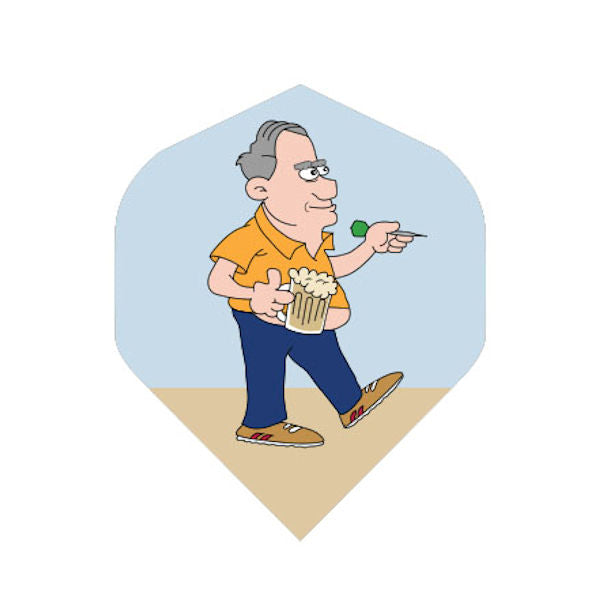 BD Dart Man Flights – British Darts