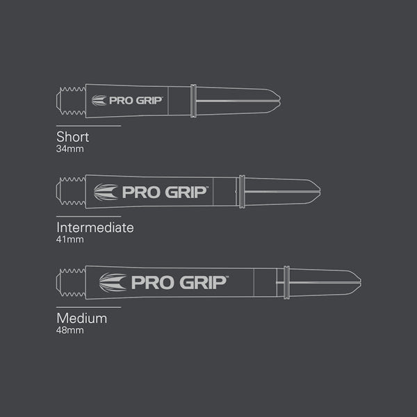 Pro Grip Spin Shafts (3 Pack) – British Darts